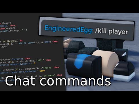How to Make Chat Commands | Roblox Studio