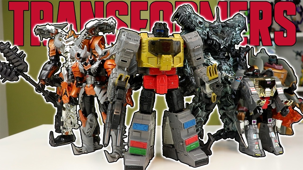 The Diverse Nature Of Grimlock Figures | #transformers Grimlock Extravaganza