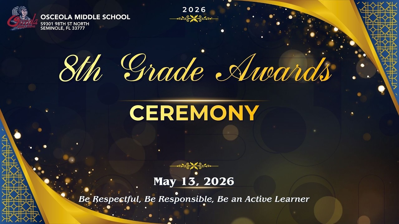 2026 8th Grade Awards Ceremony