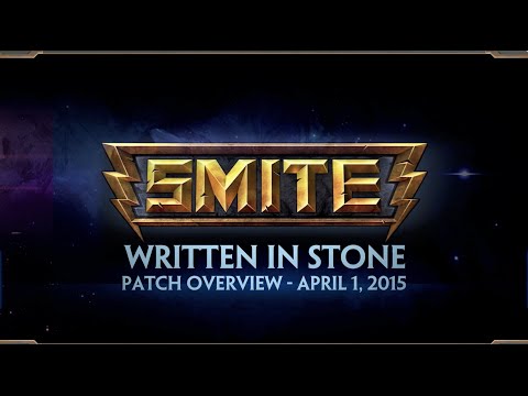 SMITE Patch - Written in Stone Overview (April 1, 2015)