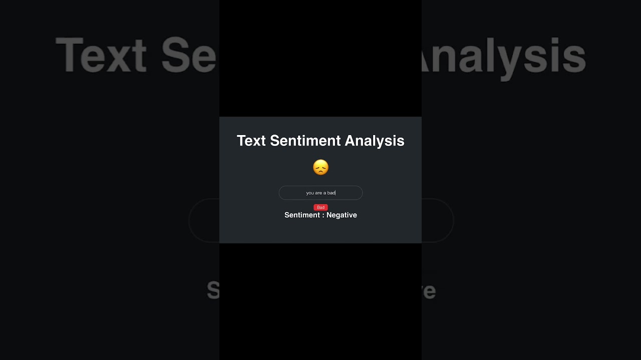 Sentiment Analysis AI Model | TopGrade Science Carnival Projects #topgrade #rishiadepwar