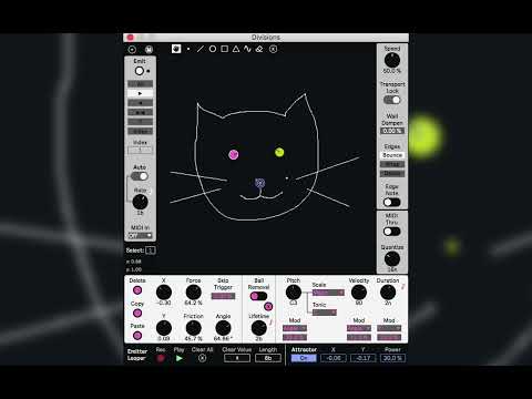 Divisions - Generate MIDI from shapes or drawings - Gearspace