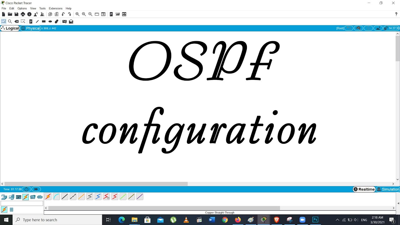 Lab 7: OSPF configuration
