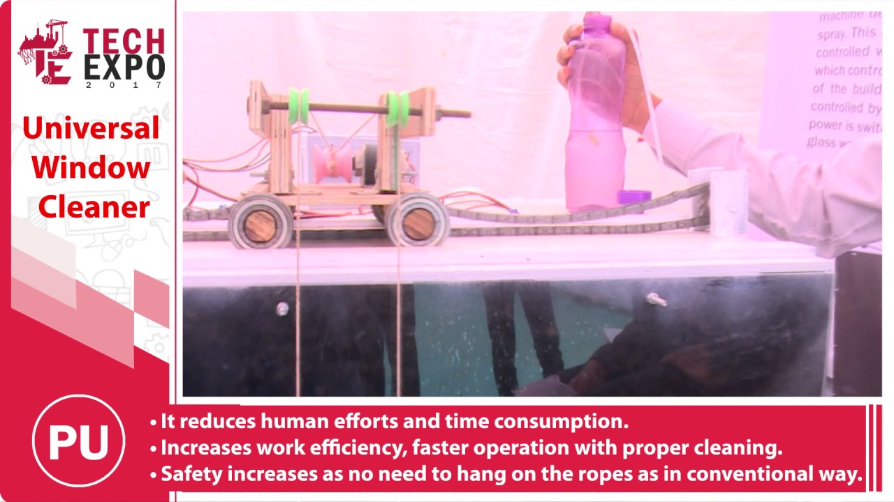 Universal Window Cleaner | Tech Expo 2017