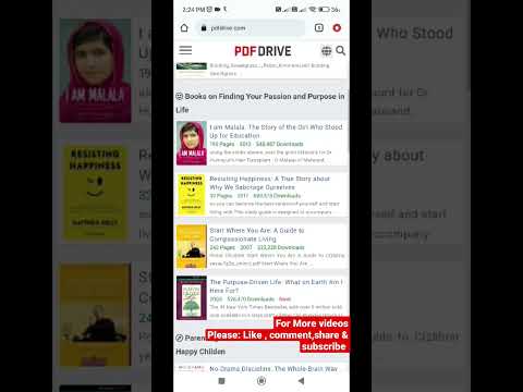 How to Download free Books in PDF|Free Books