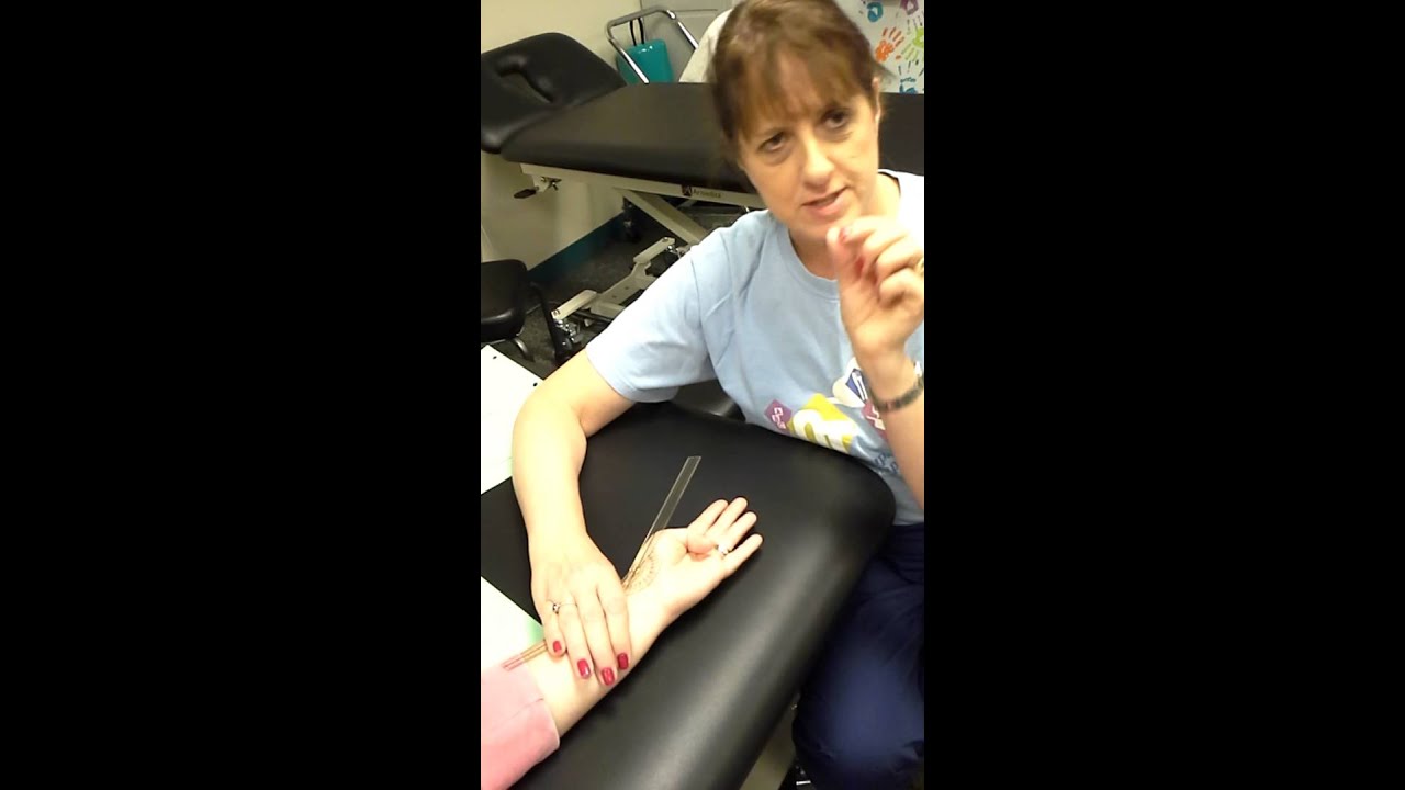 Goniometry thumb CMC flexion & extension