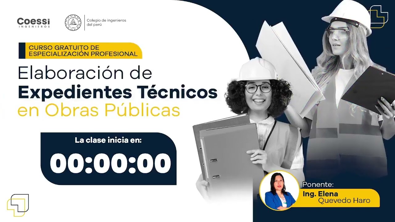 Clase 01 - Elaboración de expedientes técnicos