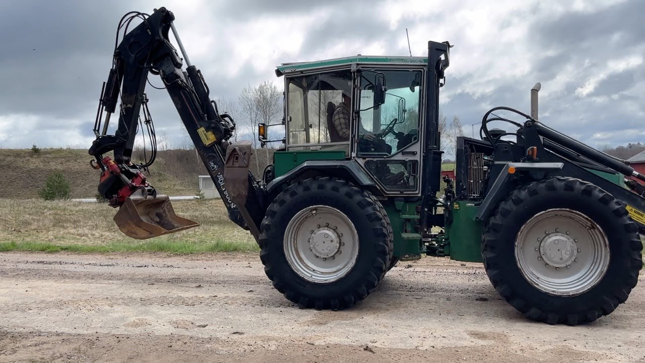 Grävlastare Huddig 960 C6, Boxholm, Klaravik auktioner