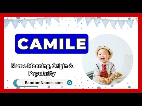 Camile - Baby Boy Name Meaning, Origin & Popularity - RandomNames.com