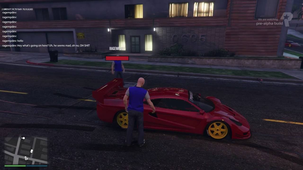 RAGE:MP - Passenger sync & chat