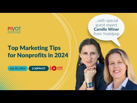 Top Marketing Tips for Nonprofits in 2024