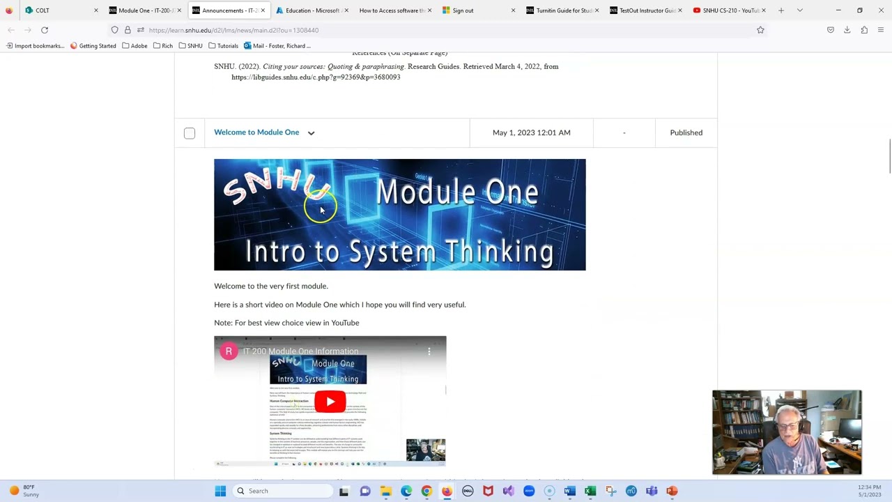 IT200 Module One