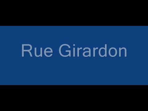 Rue Girardon Paris Arrondissement 18e