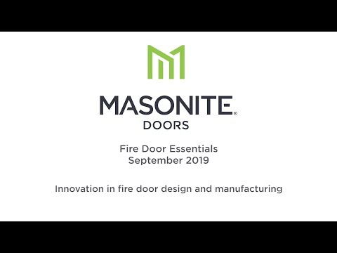 Innovation in fire door design and manufacturing