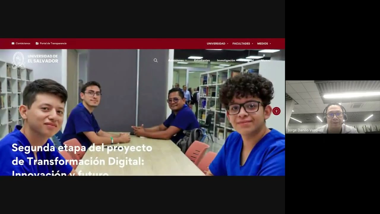 Video tutorial de como ingresar al Campus Virtual UES