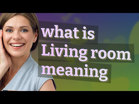 Living room | meaning of Living room