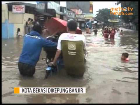 12 Kecamatan di Kota Bekasi Dikepung Banjir