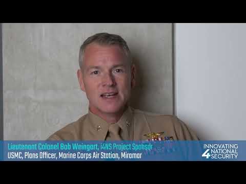 Making Connections with i4NS Project Sponsor Lieutenant Colonel Bob Weingart, USMC