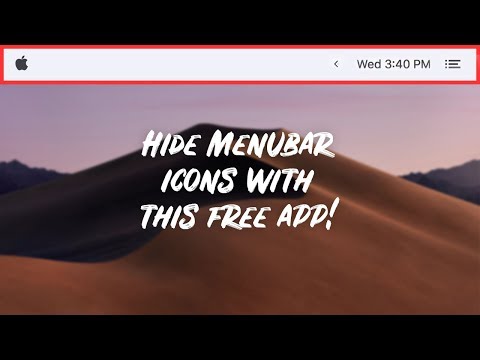 Hide Menu Bar Mac Icons for FREE!