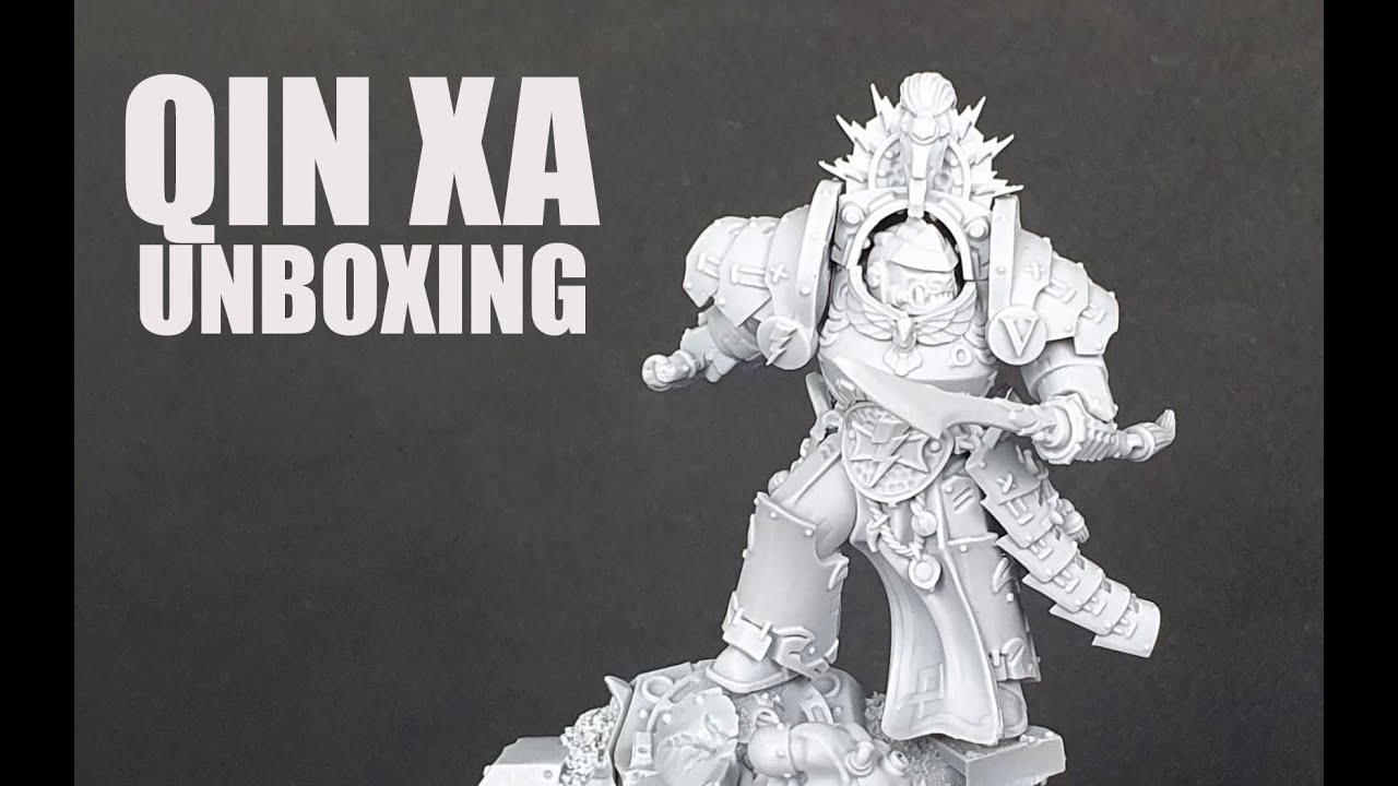 Qin Xa Horus Heresy White Scars Unboxing Forge World