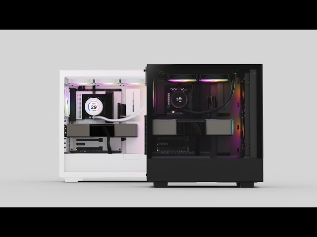 NZXT Kraken Elite 360 RGB 360mm AIO Liquid Cooler with LCD Display and ...
