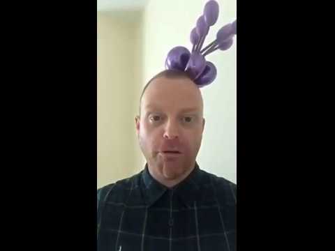 A Balloon Fascinator 😮😮😮