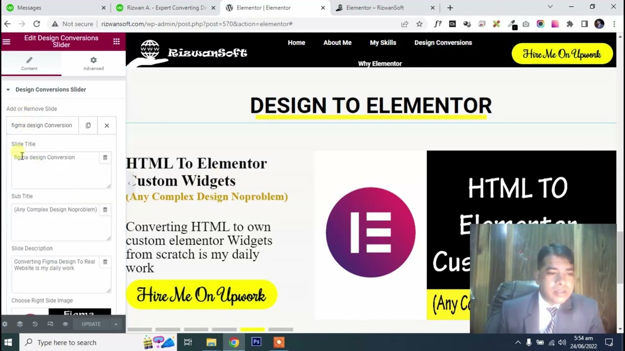 Expert Converting Design ( Figma, XD, PSD and Zeplin ) To Real Website