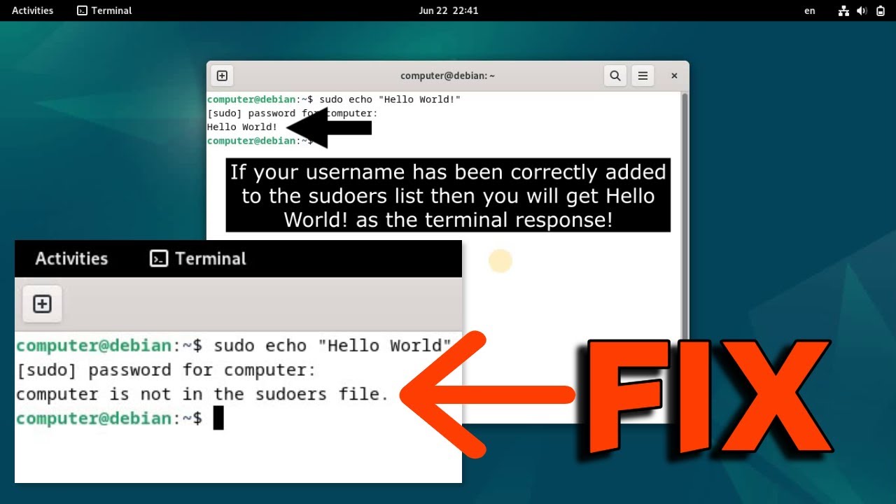 How to fix adduser command not found