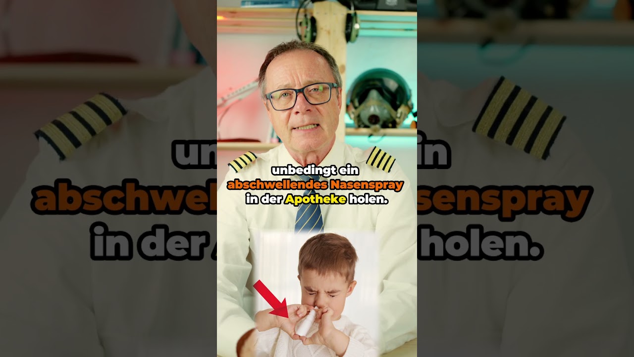 Was tun gegen Ohrenschmerzen im Flieger