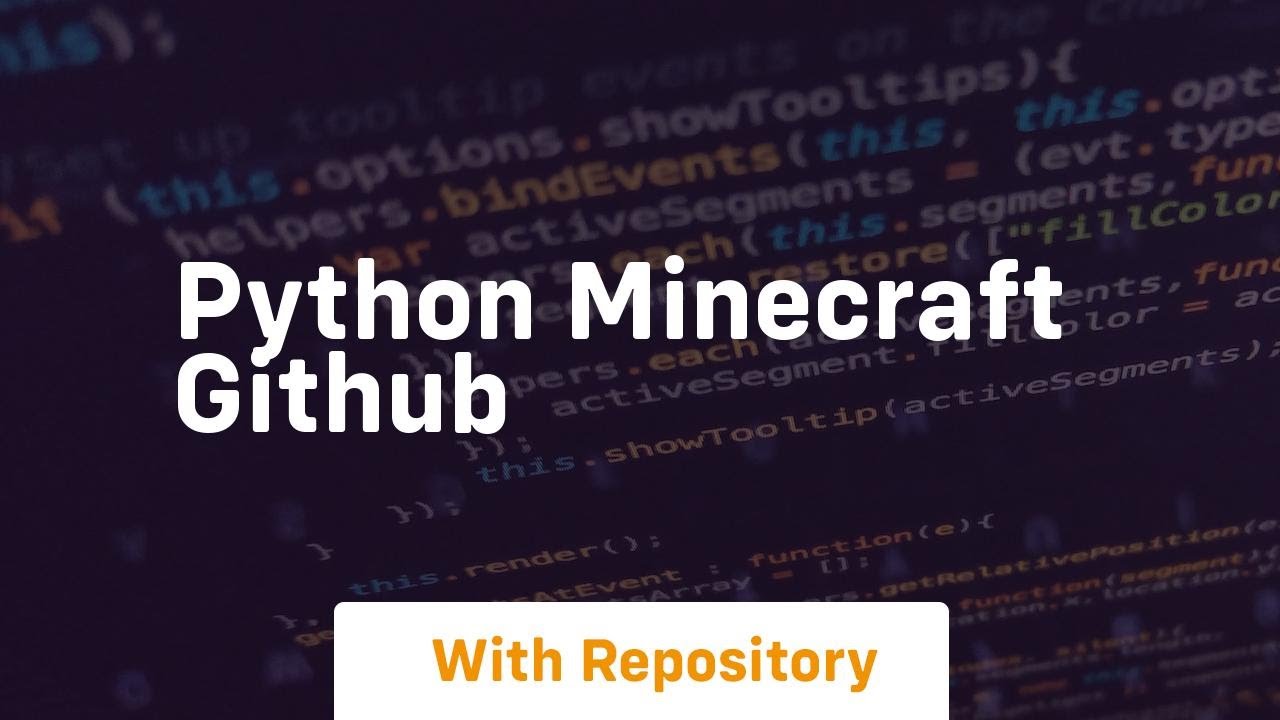 python minecraft github