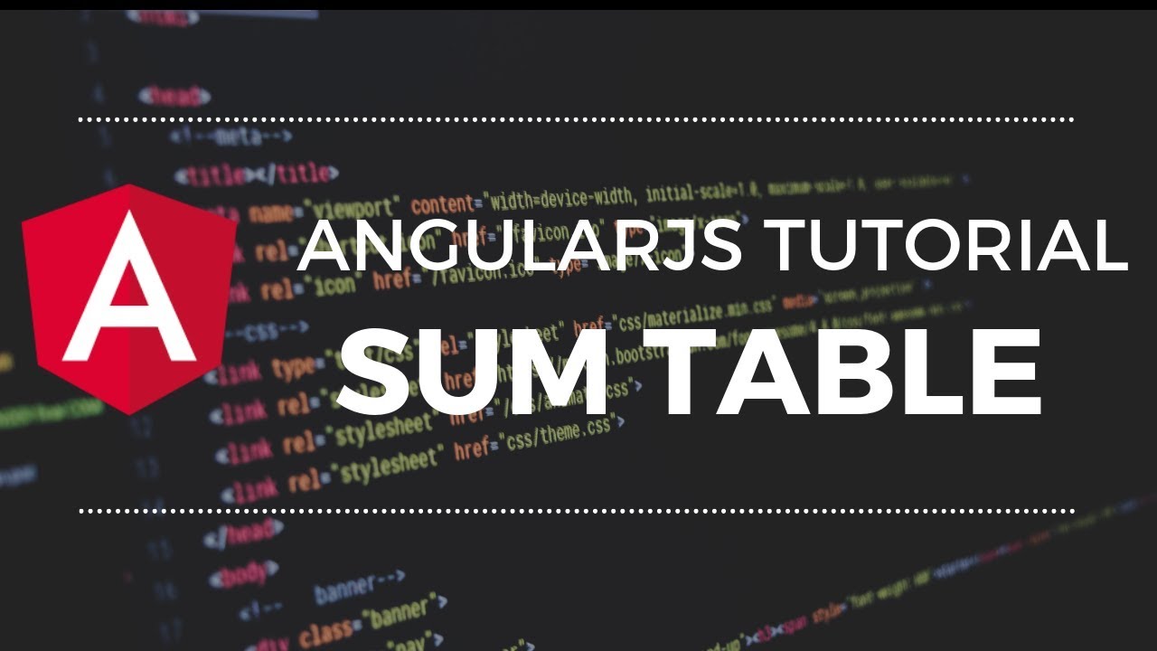 AngularJS Sum Table Using Custom Filter