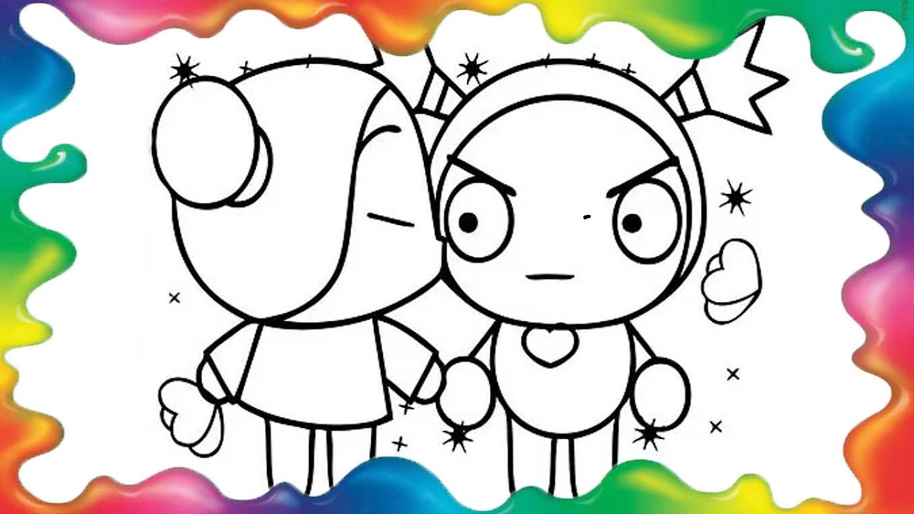 🌈 Pucca Desenho Para Colorir | Pucca | Pucca Coloring Pages | Pucca | Ninjas da Pucca | Pucca y Garu