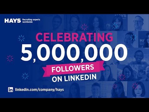 Celebrating 5,000,000 followers on LinkedIn