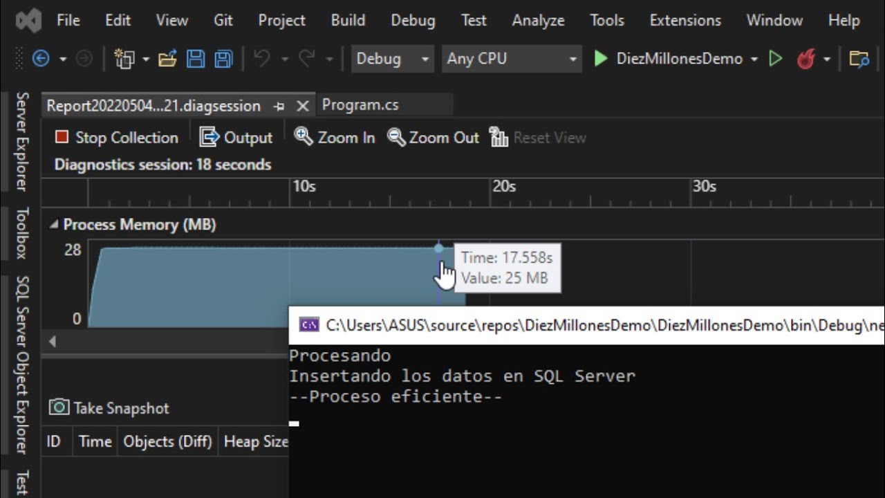 Inserting 10 Million Records in SQL Server with C# and ADO.NET (Efficient way)
