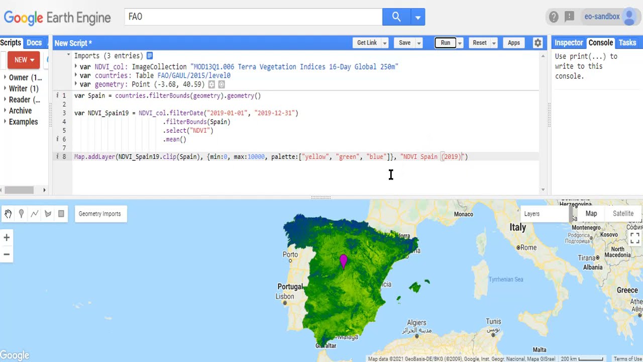Google Earth Engine tip 1 - Feature Collections