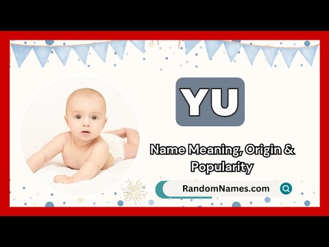 Yu - Baby Boy Name Meaning, Origin & Popularity - RandomNames.com