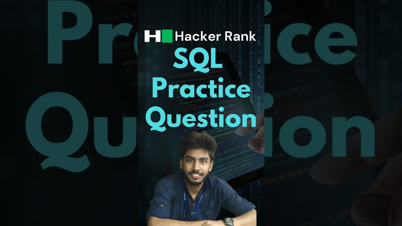 SQL | Hackerrank sql questions | sql tutorial | sql full course | sql tutorial for beginners #sql