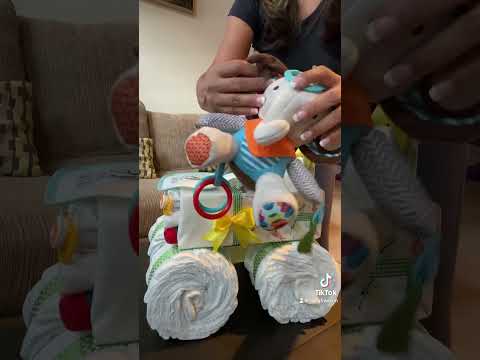 Diaper Jeep - Baby Shower Gift