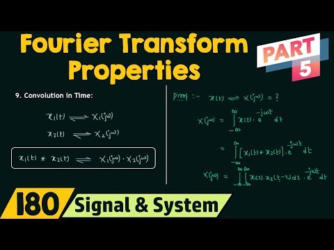 Properties of Fourier Transform (Part 5) Video Lecture - Crash Course for GATE ECE (English ...