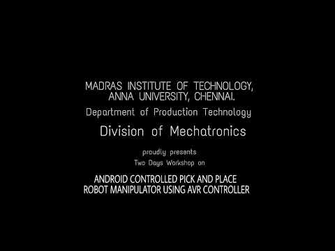 Mechatronics workshop on robotics