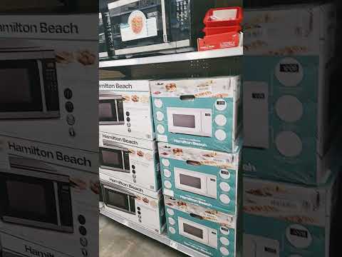 Microwaves at Walmart