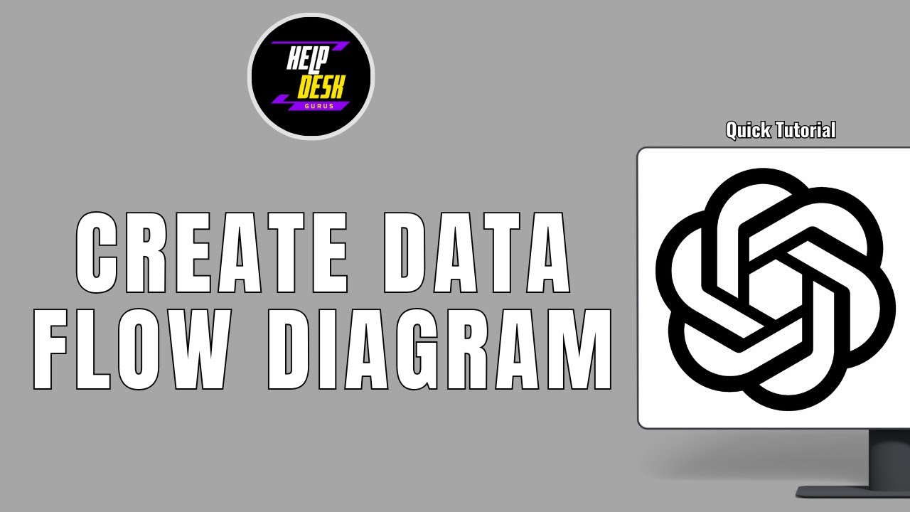 HOW TO CREATE DATA FLOW DIAGRAM USING CHATGPT