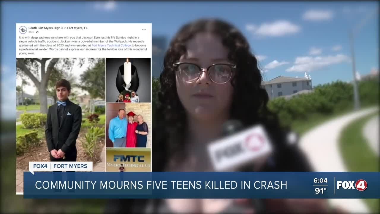 Community mourns teens killed in crash