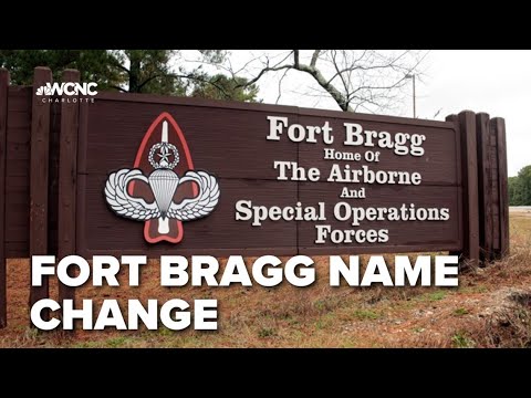 Fort Bragg to change name to Fort Liberty