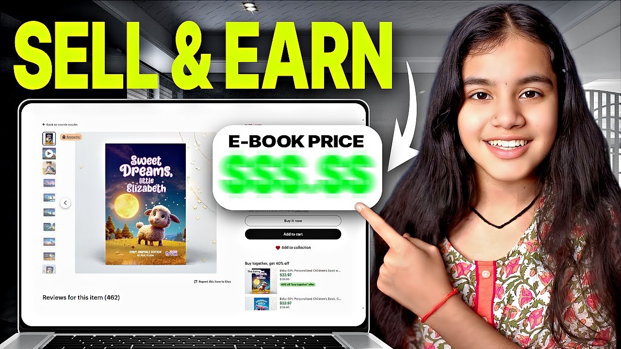 Sell E-Books & Earn Online | Step-By-Step Guide | Lavishka Tech