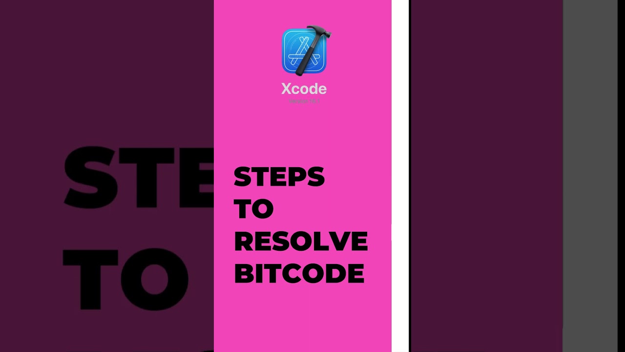 xcode 16 bitcode - app rejection from app store - fix guide. #xcode