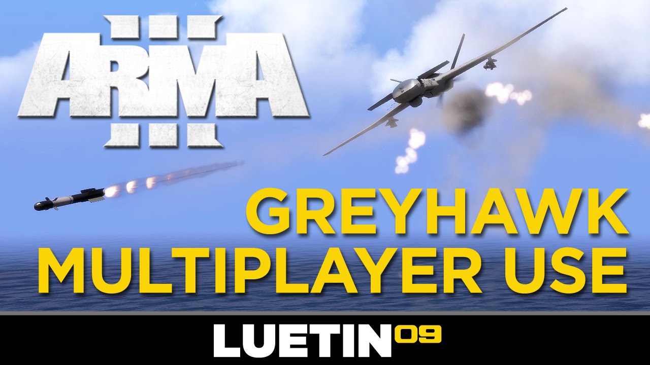 Arma 3 | Greyhawk UAV Tutorial | Multiplayer Use