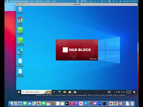 How to transfer HR Block business tax return data to new computer