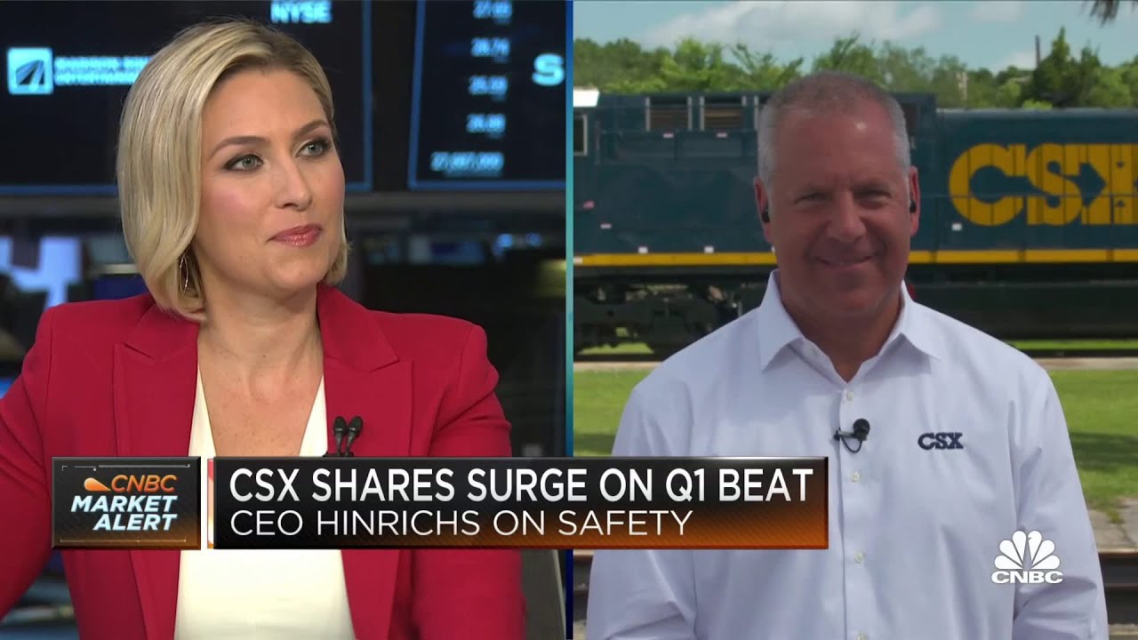 CSX CEO on Q1 earnings beat