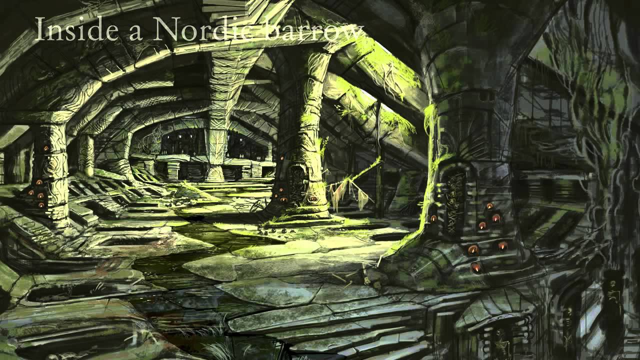 The Elder Scrolls V Skyrim - OST Nord's Sorrow - Concept Art Slideshow